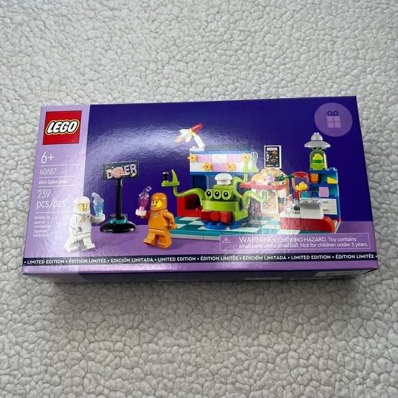 Lego | Toys | Lego Alien Space Diner Limited Edition 4687 Nib | Poshmark